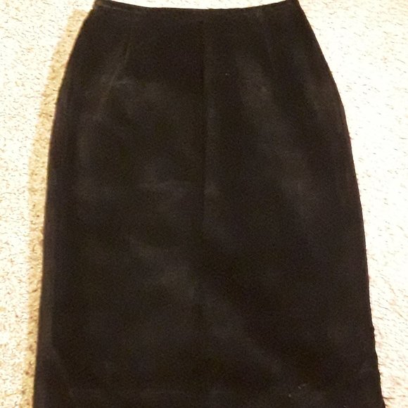 Rena Rowan | Skirts | New Rena Rowan For Saville Black Velvet Women S ...